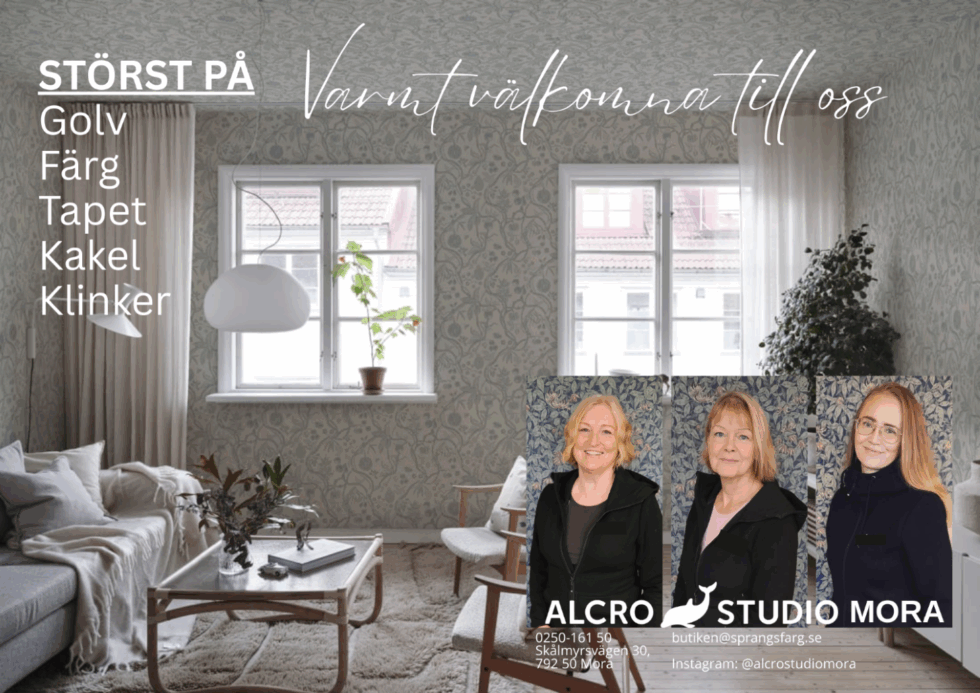 Alcro Studio Språngs Färg | Mora Köpstad