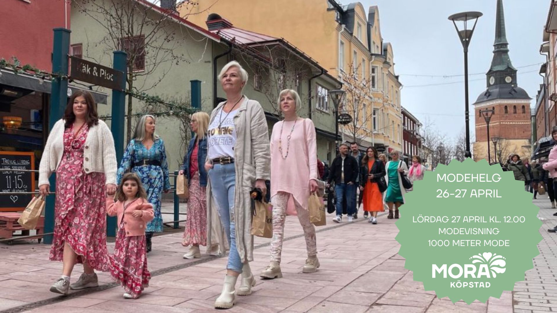 Mora Köpstad | En destination | Tre handelsområden